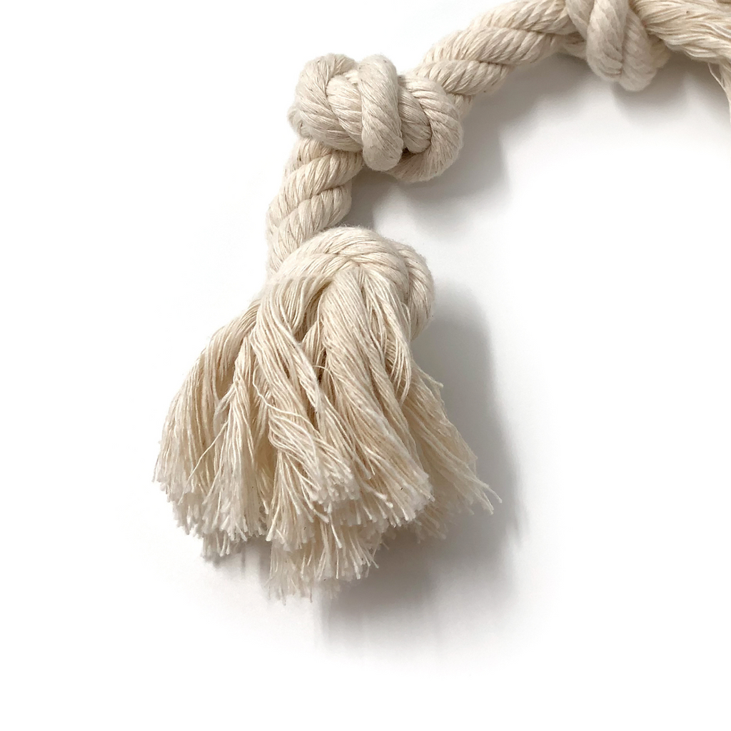 Boba & Vespa 100% Organic Cotton Rope Dog Toy - 5 Sizes – All About Pets